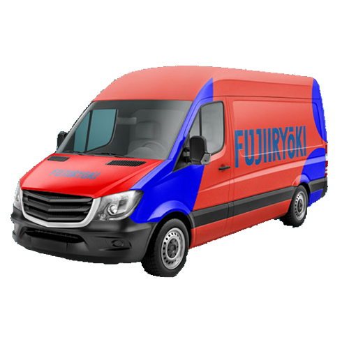 Fujiiryoki Service Van Red Fujiiryoki Made In Japan