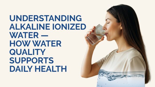 Alkaline Ionized Water & Hydrogen Water for Daily Health